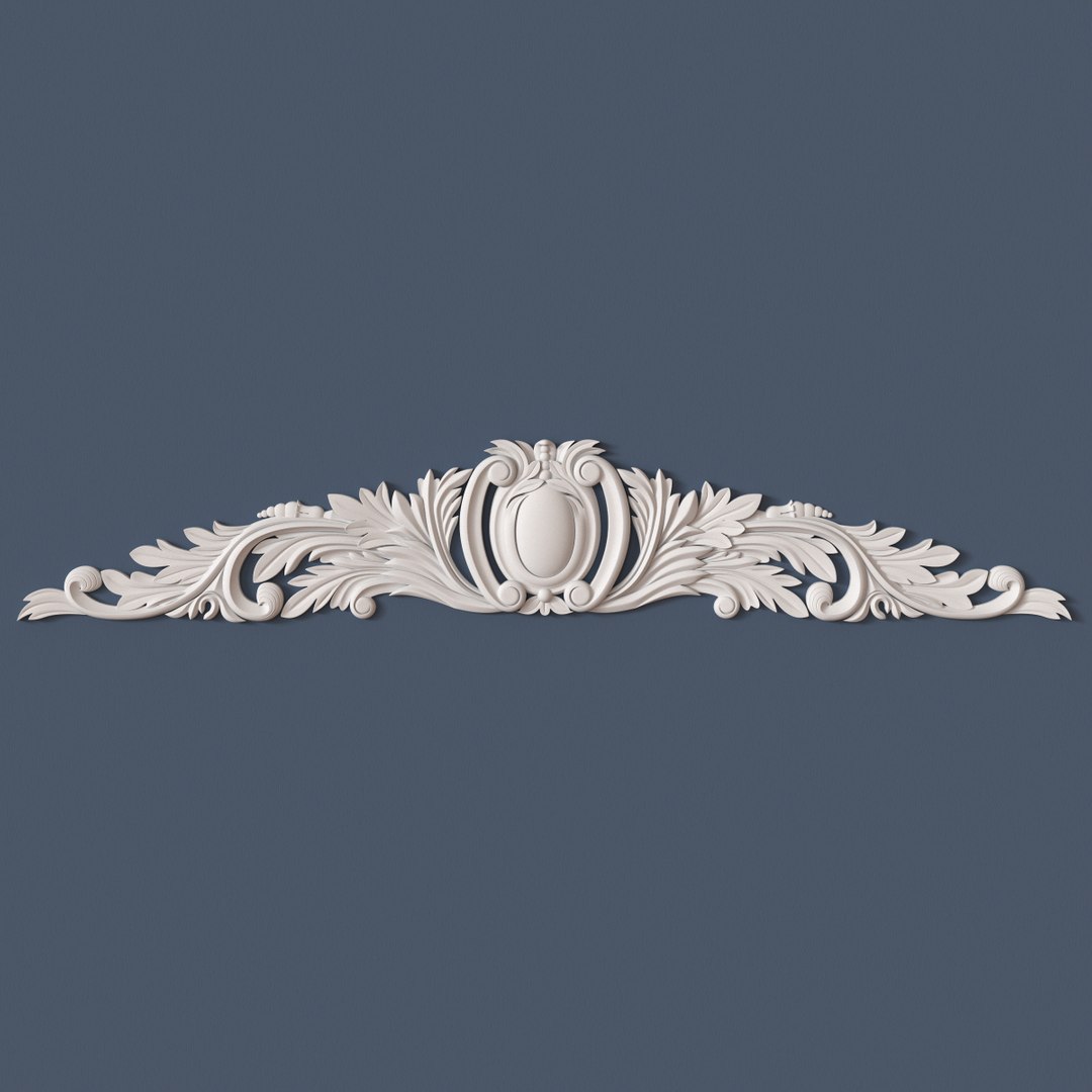 3d Model Decorative Onlay