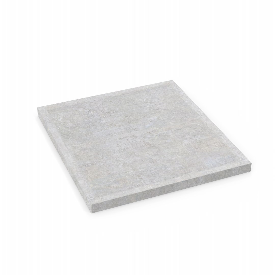 Concrete Panel Model - TurboSquid 2436636