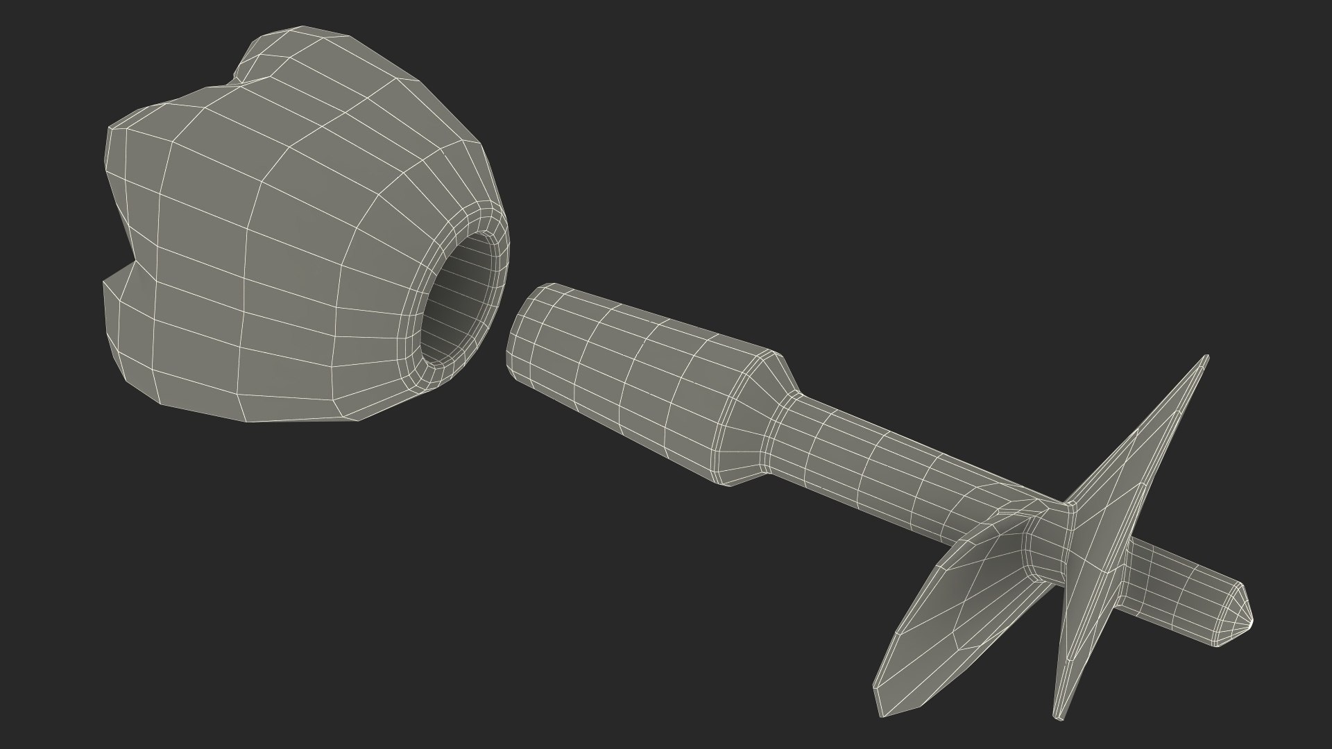 3D BCS Series Dental Implants 4 Cm Model - TurboSquid 2134040