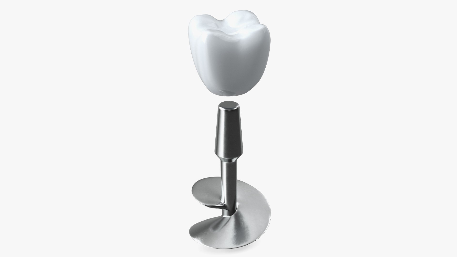 3D BCS Series Dental Implants 4 Cm Model - TurboSquid 2134040
