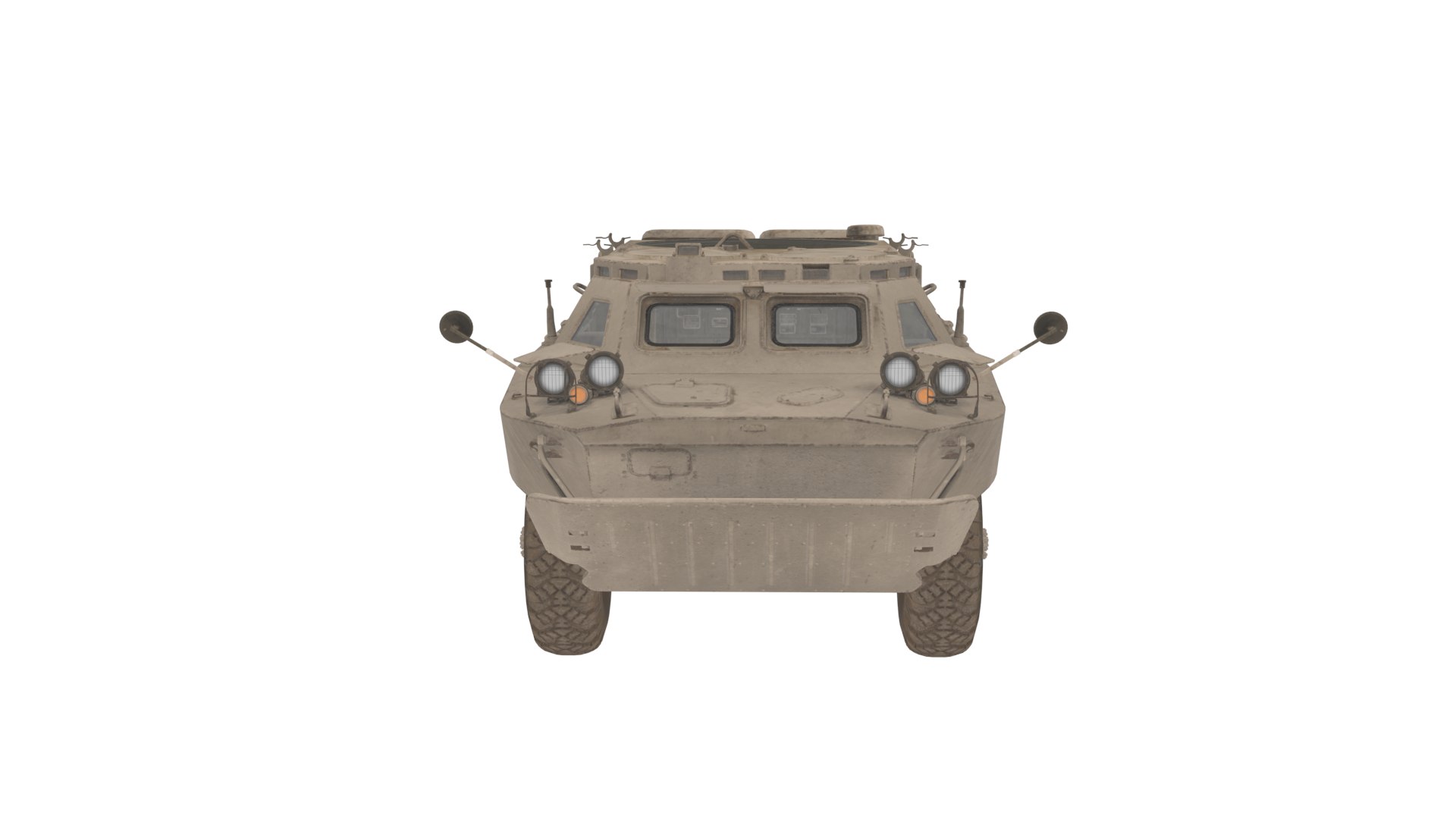 3D Gaz Brdm 2 Rigged Armored Reconnaissance Vehicle 3D Model High ...