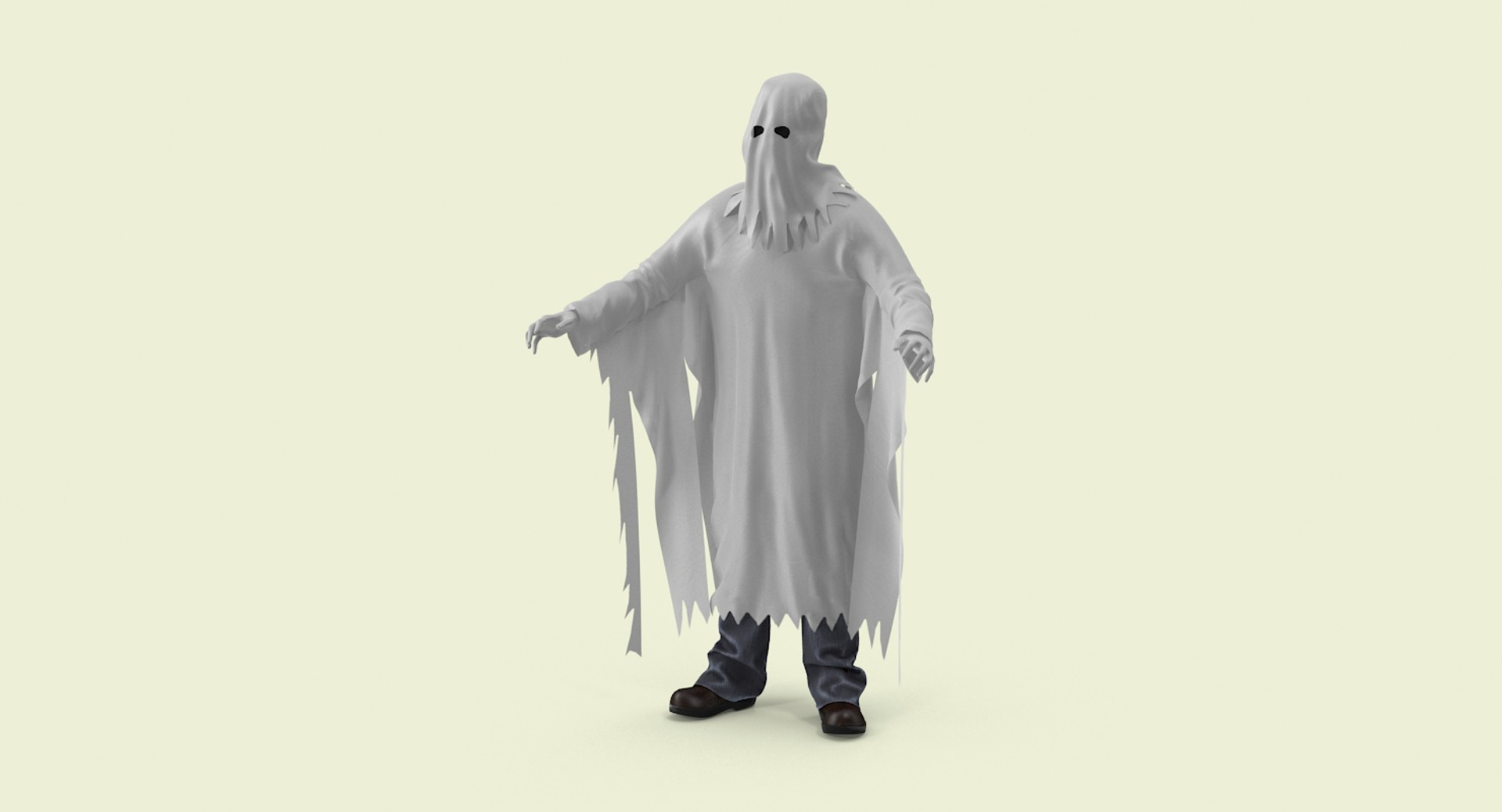 3d Max Ghost Costume