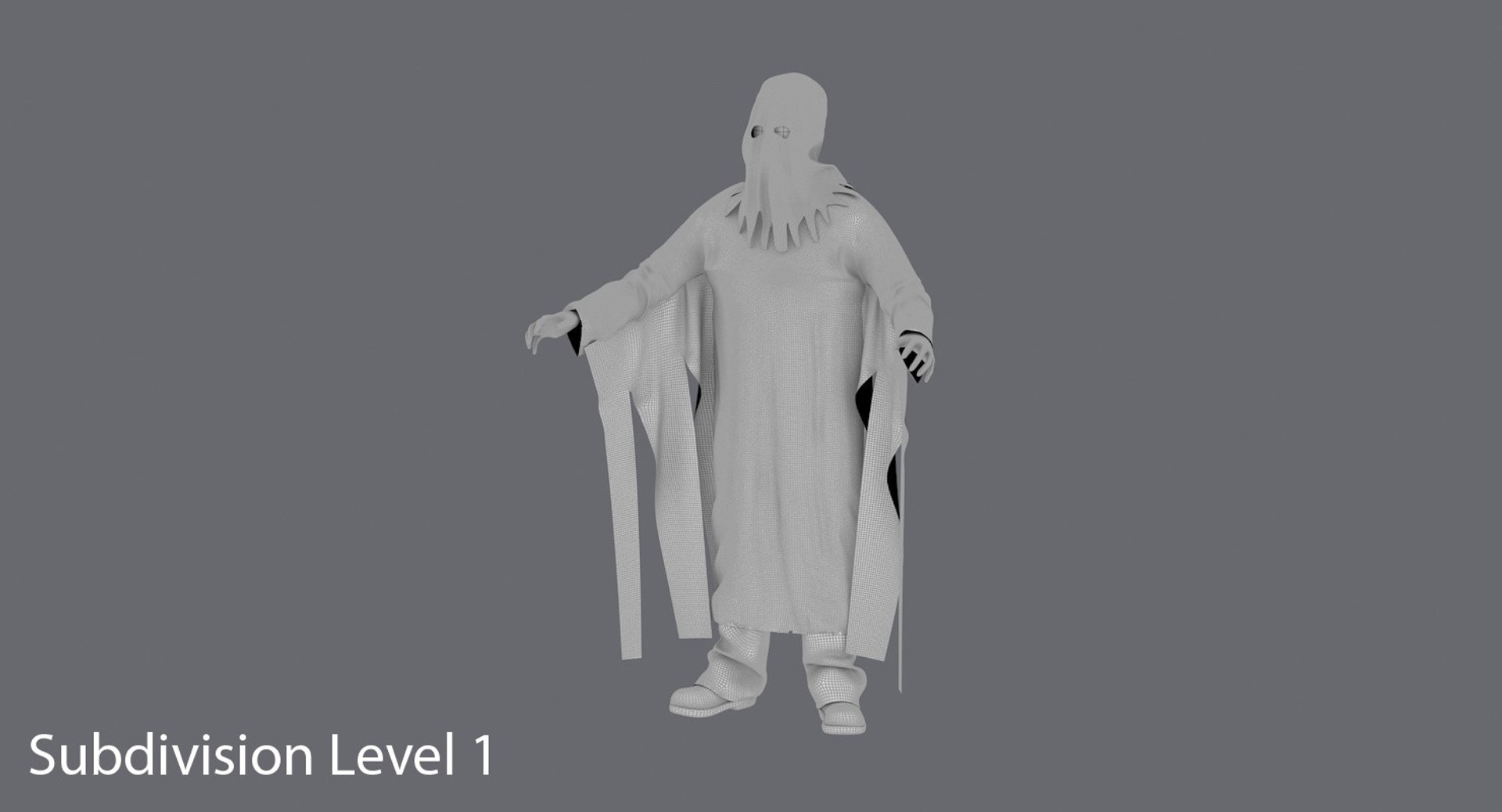 3d Max Ghost Costume
