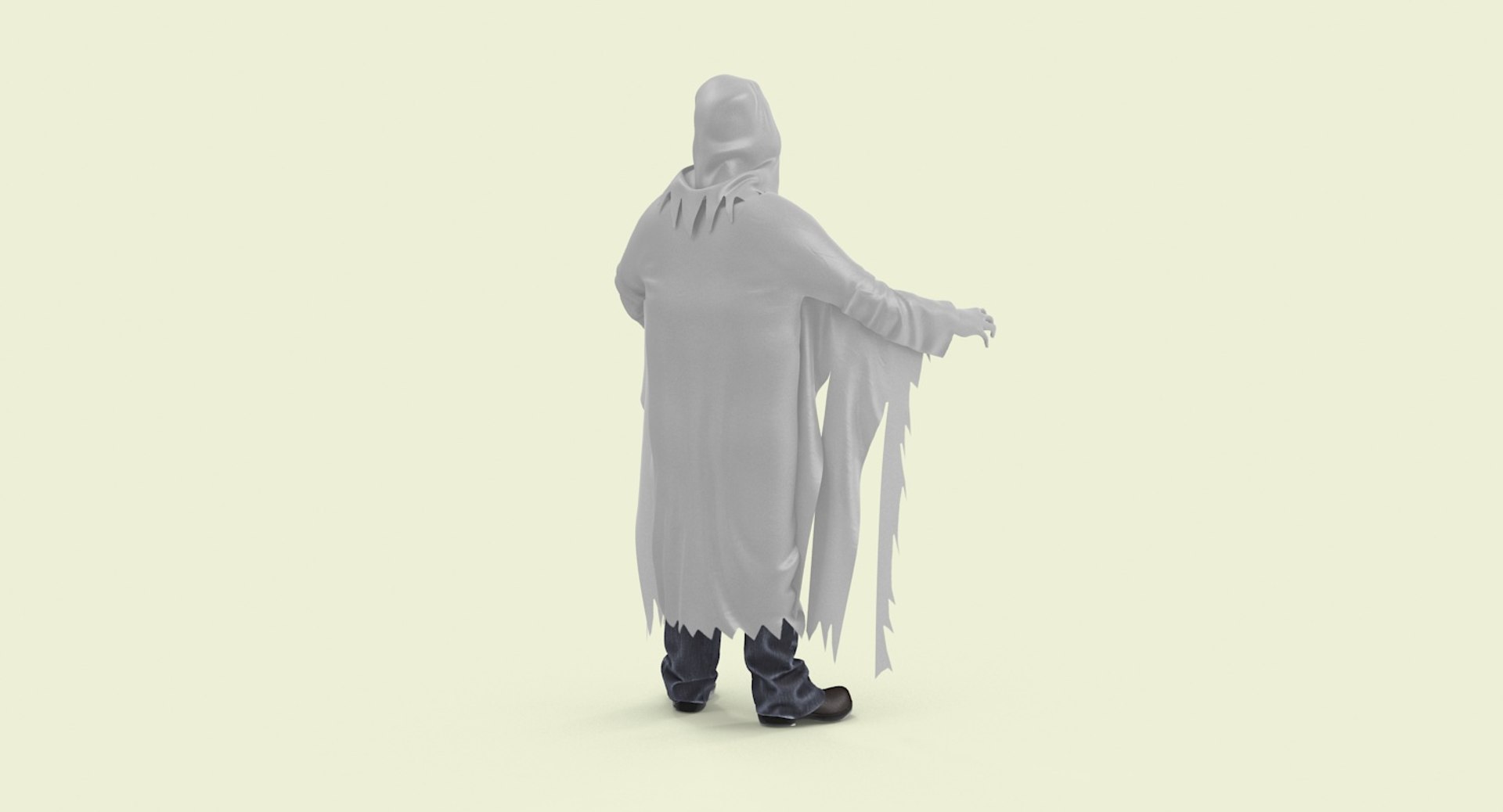 3d Max Ghost Costume