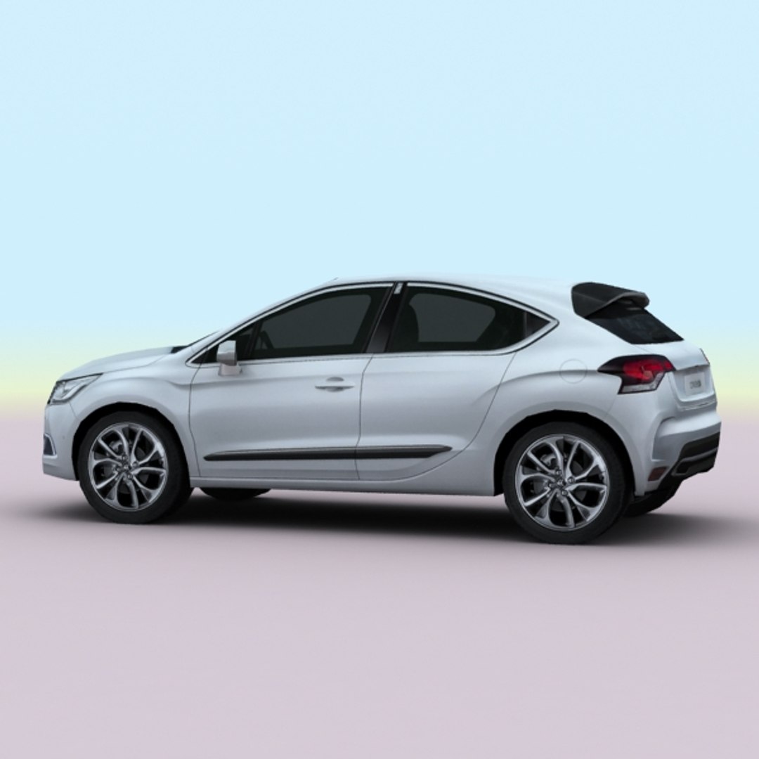 2012 Citroen Ds4 3d Model