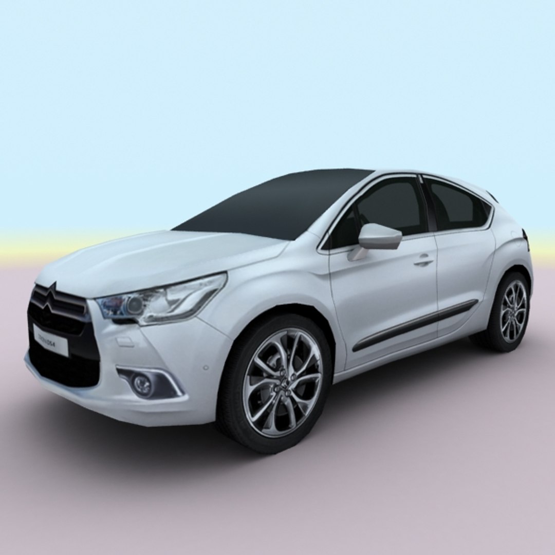 2012 Citroen Ds4 3d Model