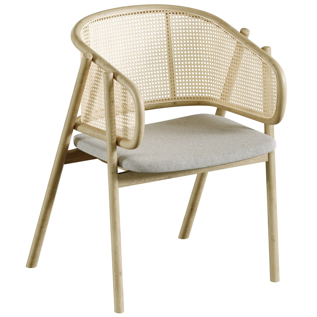 3D Shamoni Chair - TurboSquid 2234719