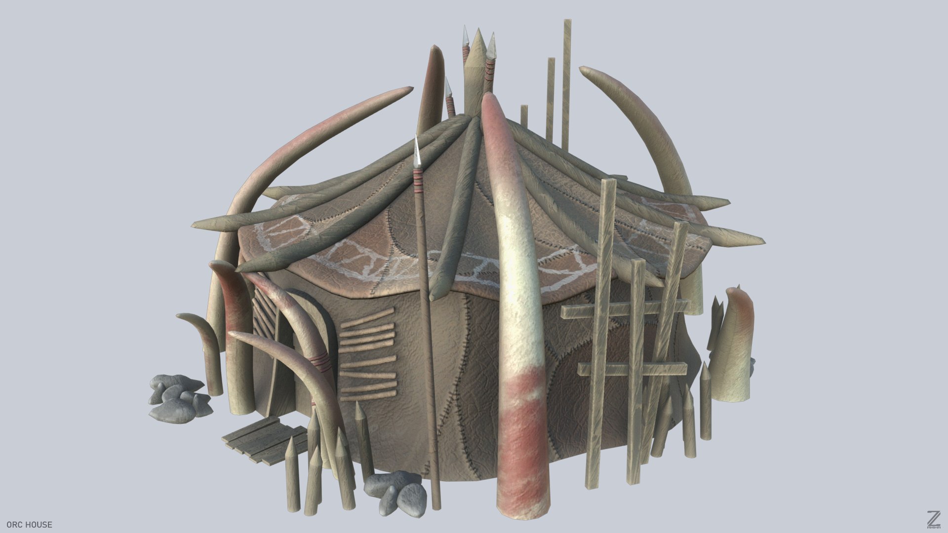 3D Orc House Model - TurboSquid 2220098