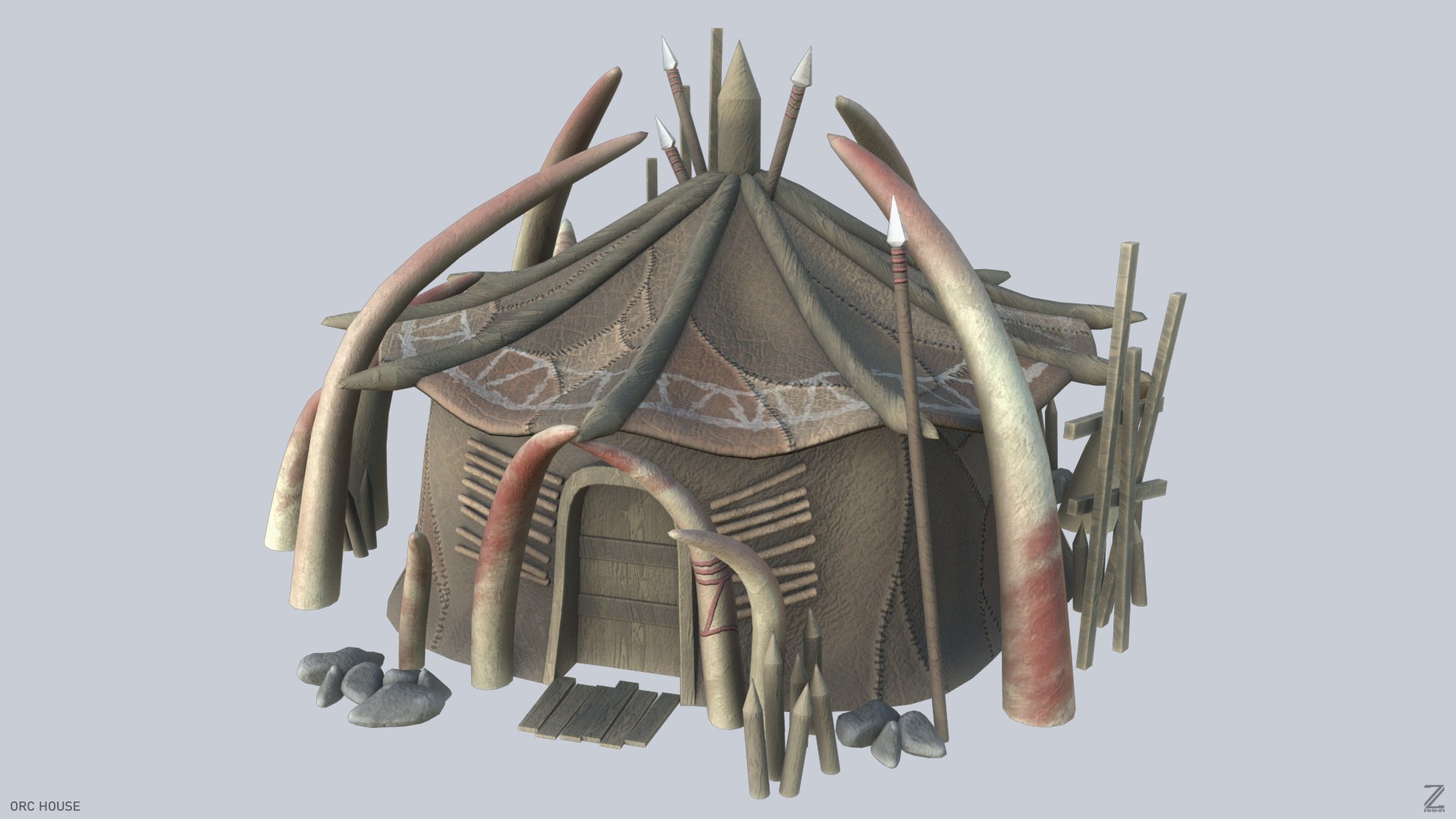 3D Orc House Model - TurboSquid 2220098