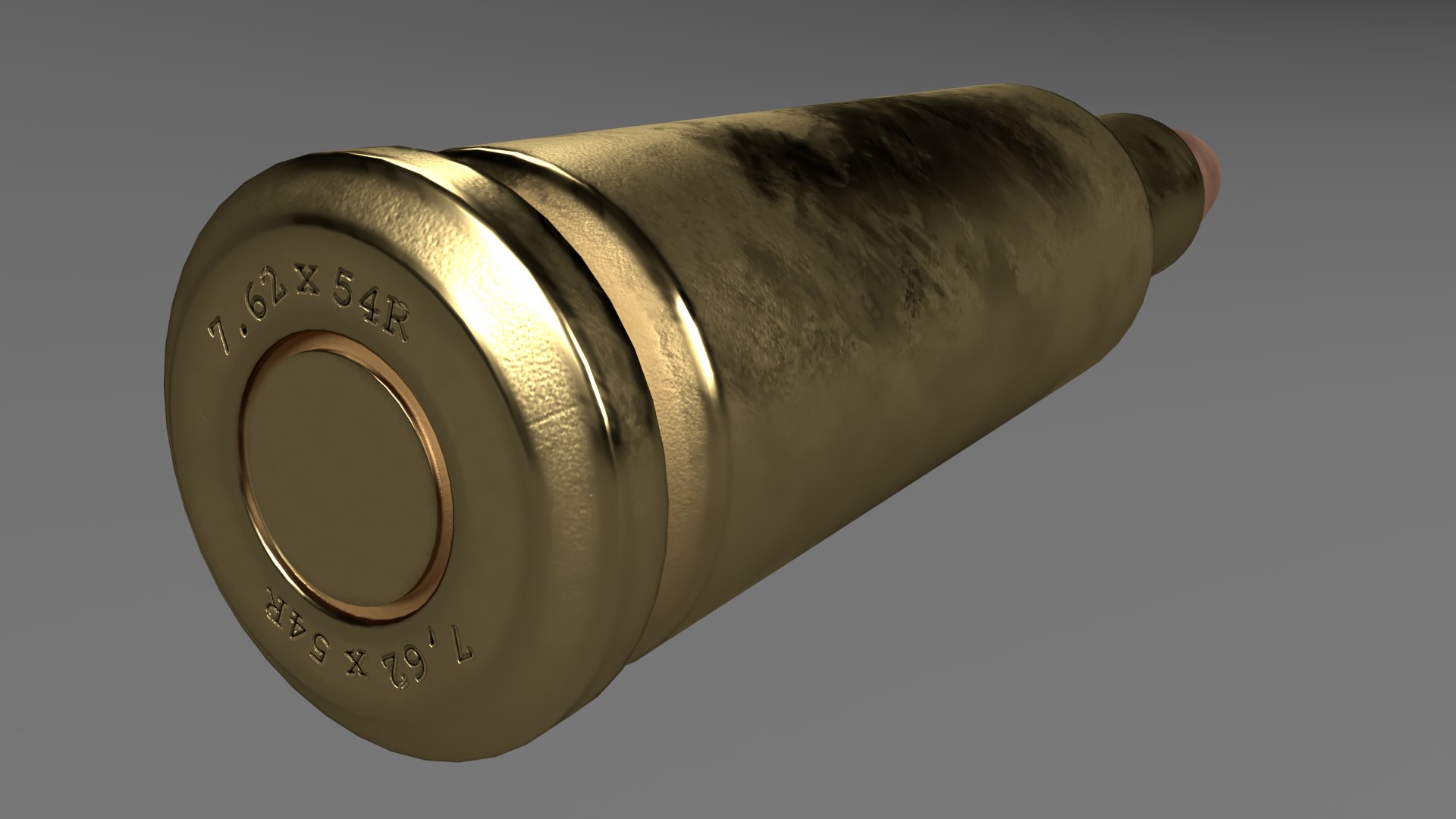 AK 47 7-62 Bullet 3D Model - TurboSquid 1983990