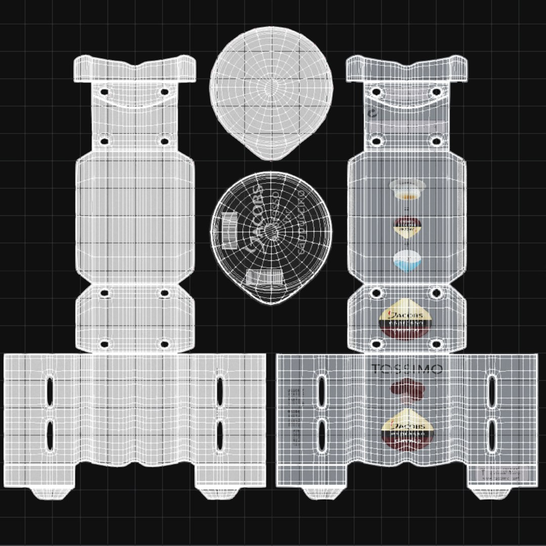 Packaging Boxes Tassimo Lw