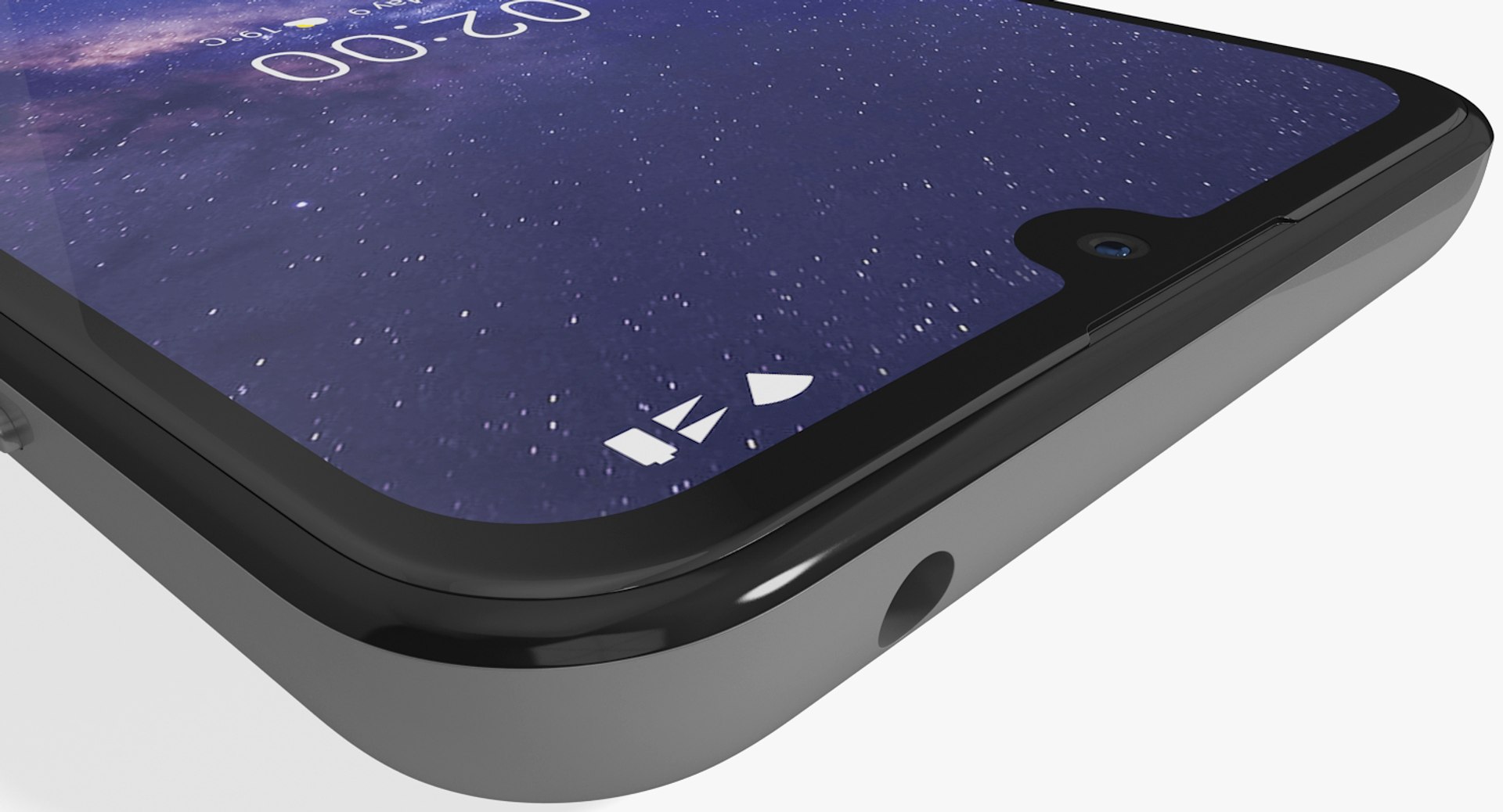 3D Nokia 2 Steel Model - TurboSquid 1418473