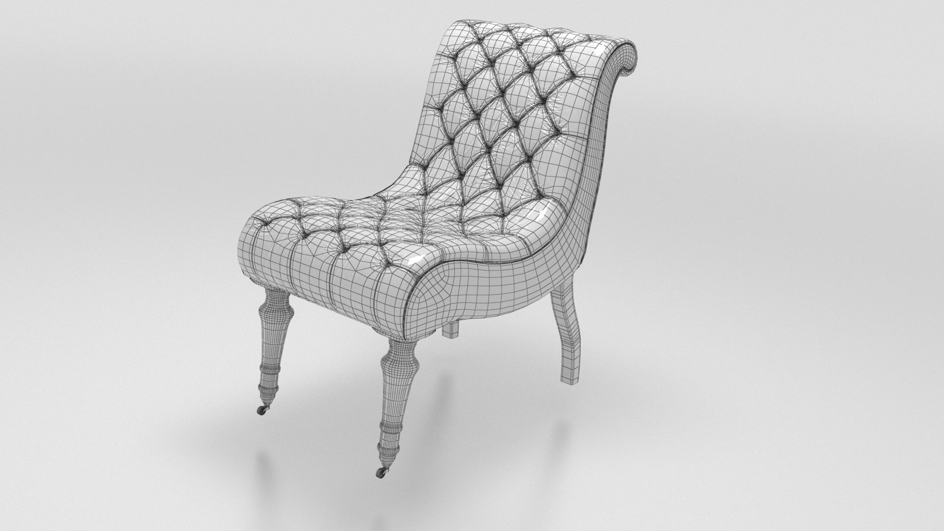 3D George Chair Model - TurboSquid 1325528