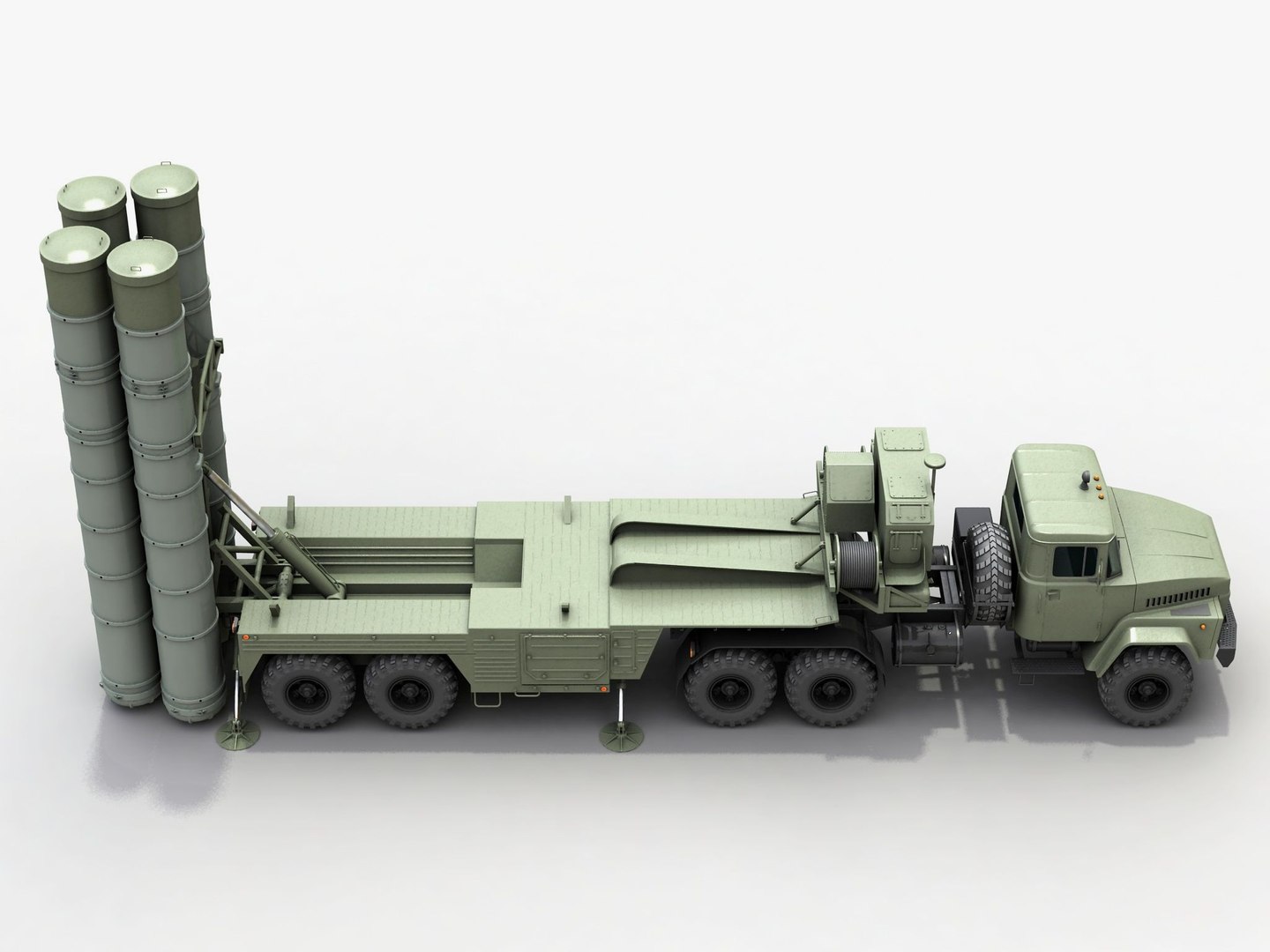 S-300 Sa-10 Grumble 3d Model