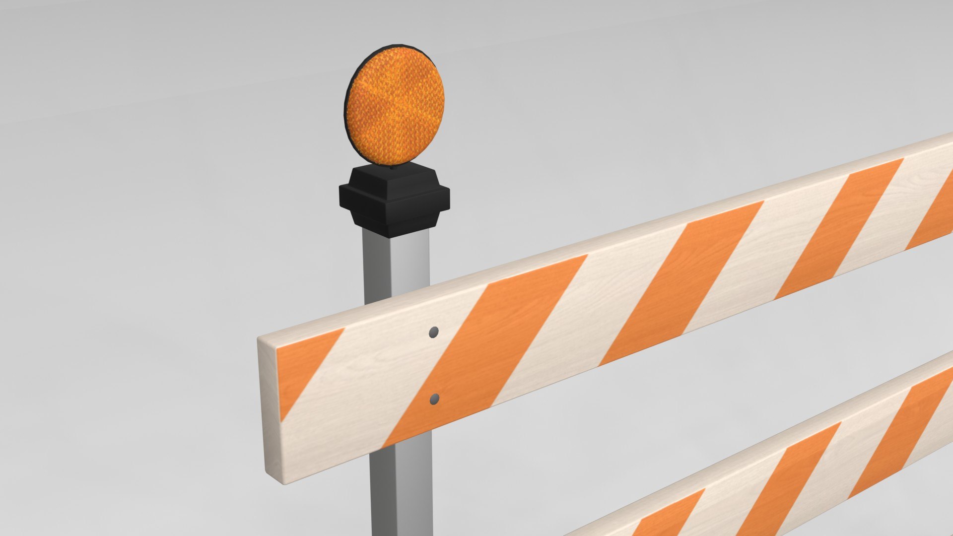 3D Road Wood Barricade 2 Model - TurboSquid 2152094