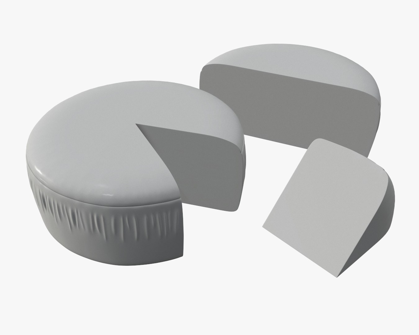 Cheese Wheel 3D Model - TurboSquid 1422610