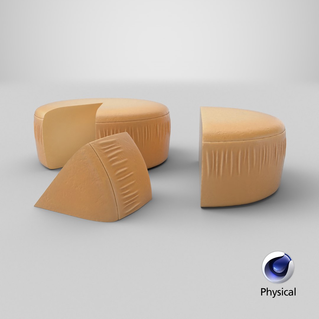 Cheese Wheel 3D Model - TurboSquid 1422610