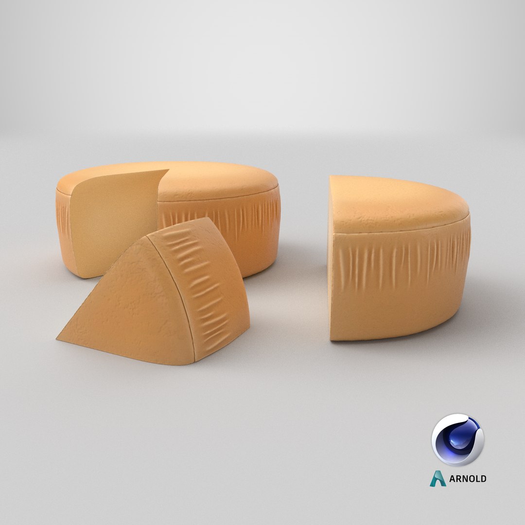 Cheese Wheel 3D Model - TurboSquid 1422610