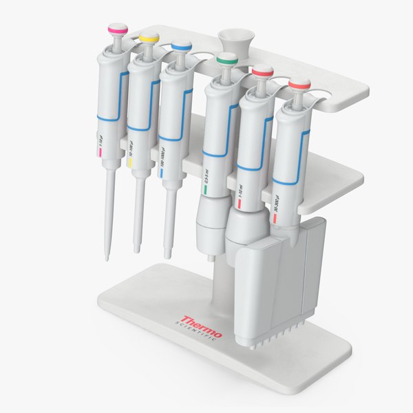 modelo 3d Dispensador de pipetas de laboratorio Thermo SCIENTIFIC ...