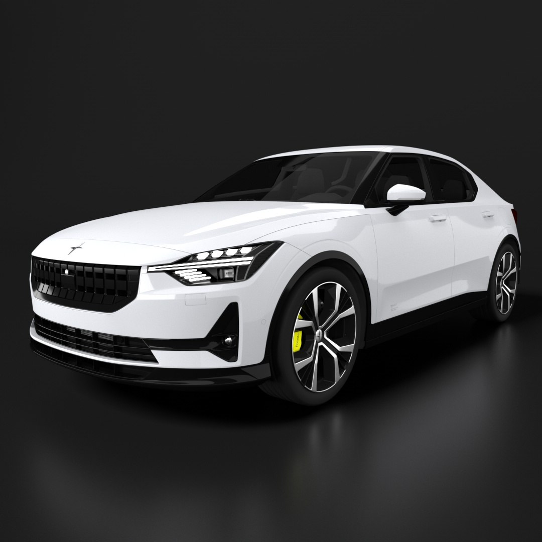 3D Polestar 2 Model - TurboSquid 2369499