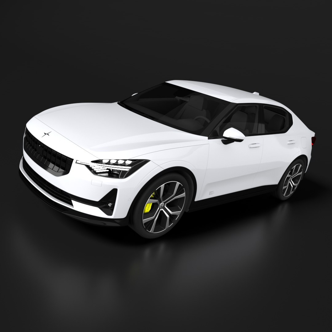 3D Polestar 2 Model - TurboSquid 2369499