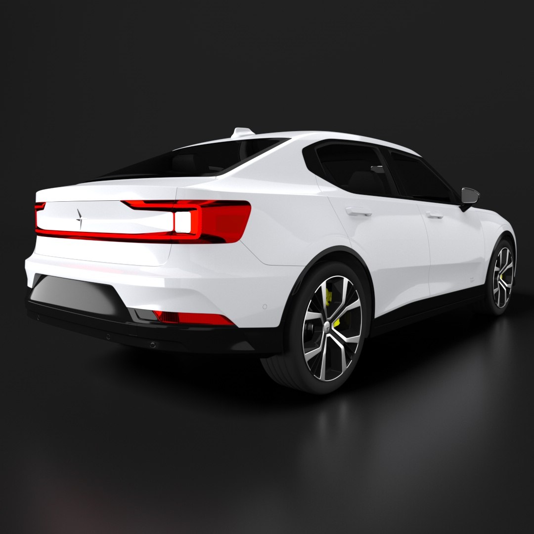 3D Polestar 2 Model - TurboSquid 2369499