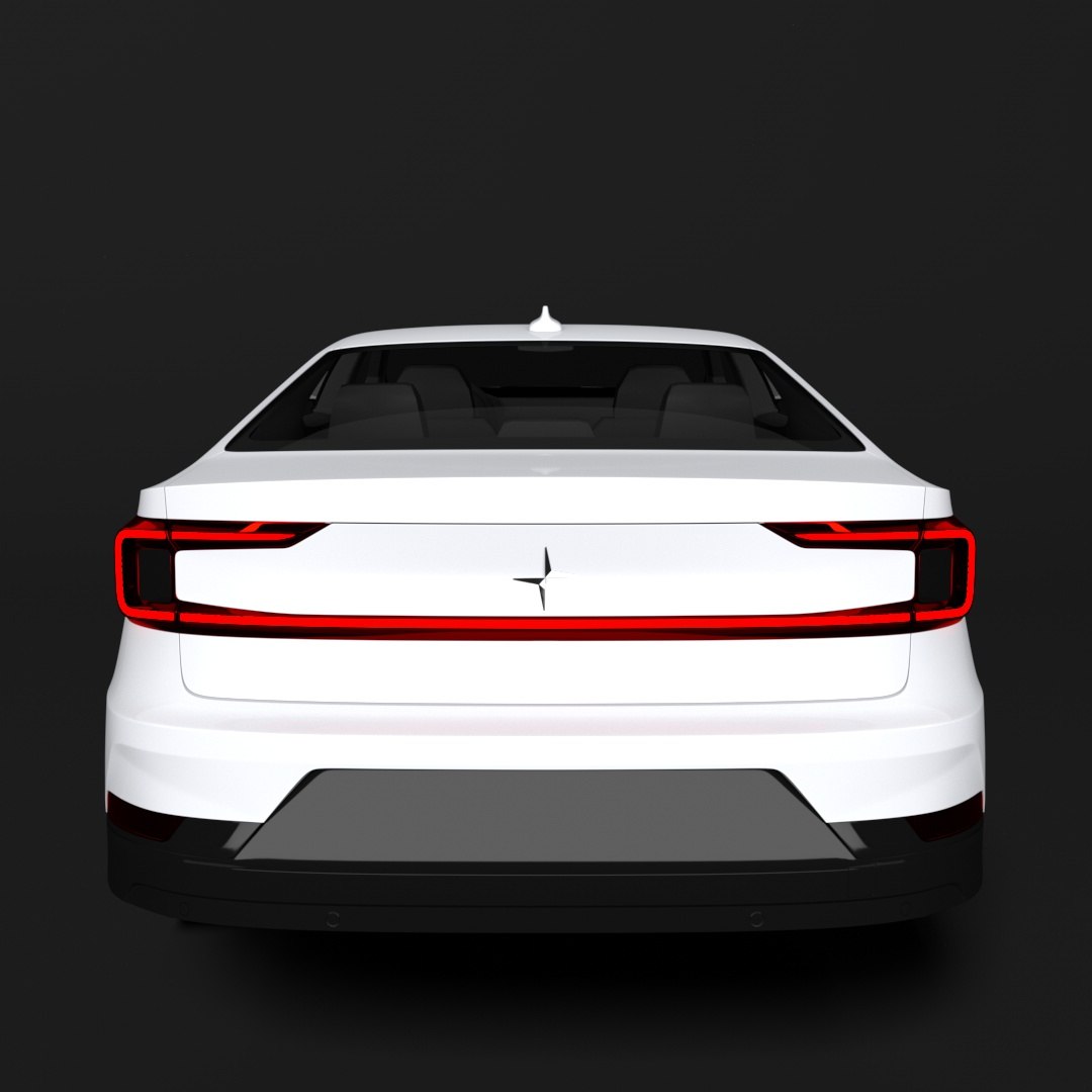 3D Polestar 2 Model - TurboSquid 2369499