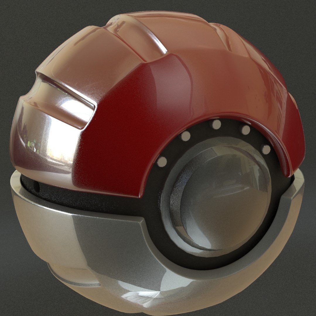 Pokeball Model - TurboSquid 1311280