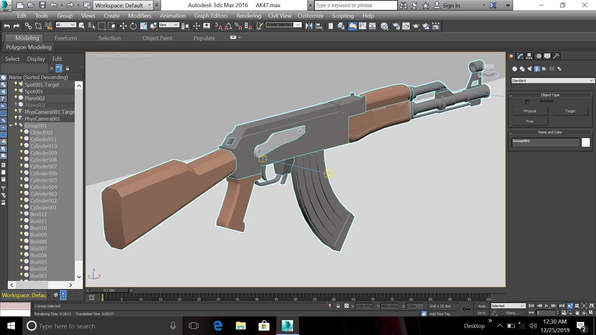 3D ak47 model - TurboSquid 1504425