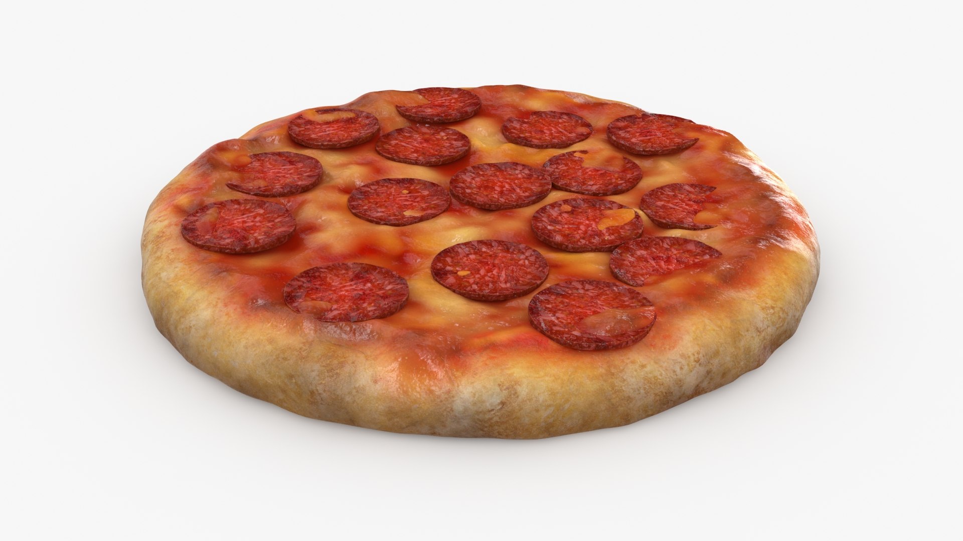 Pepperoni Pizza S Model - TurboSquid 2279177