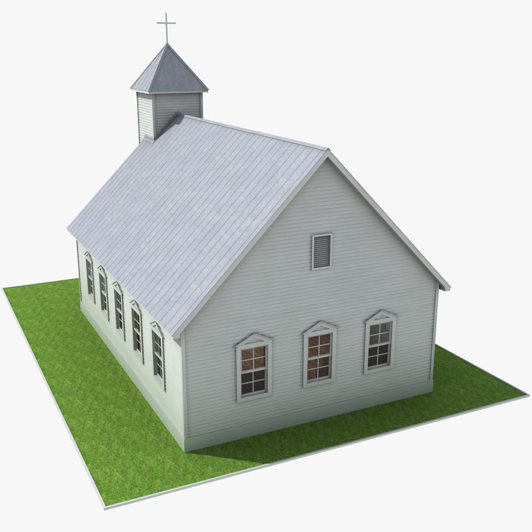 Catholic Church 3d Max
