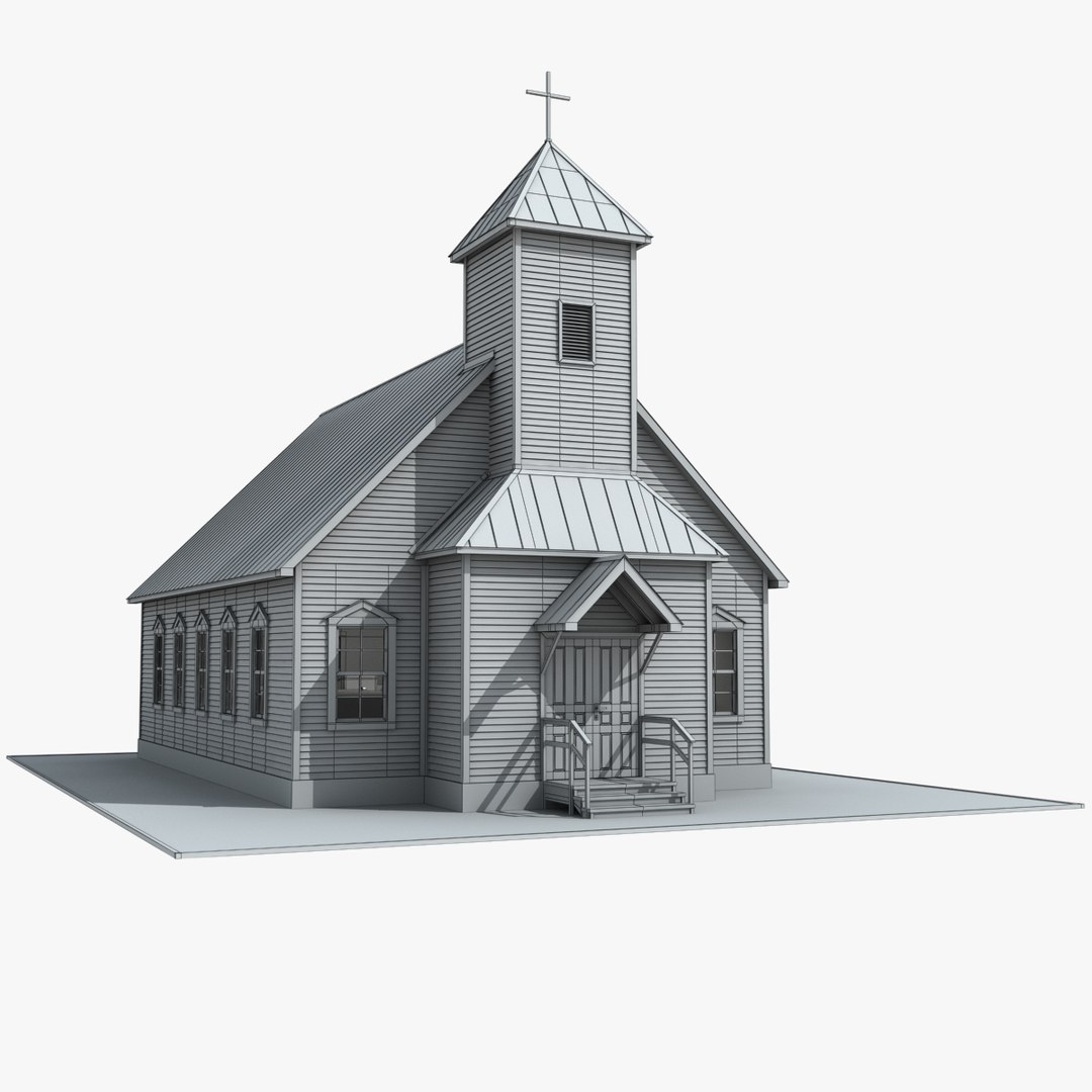 Catholic Church 3d Max