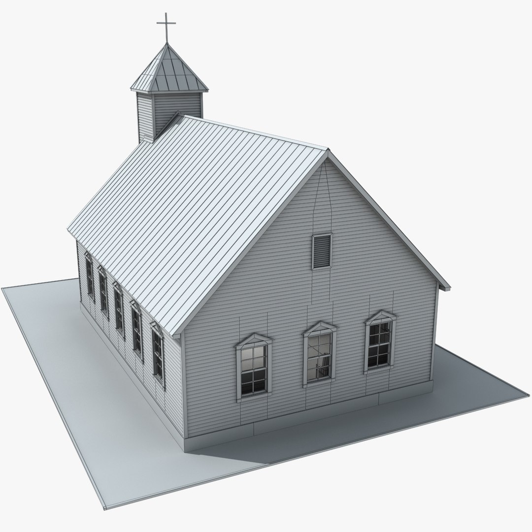 Catholic Church 3d Max