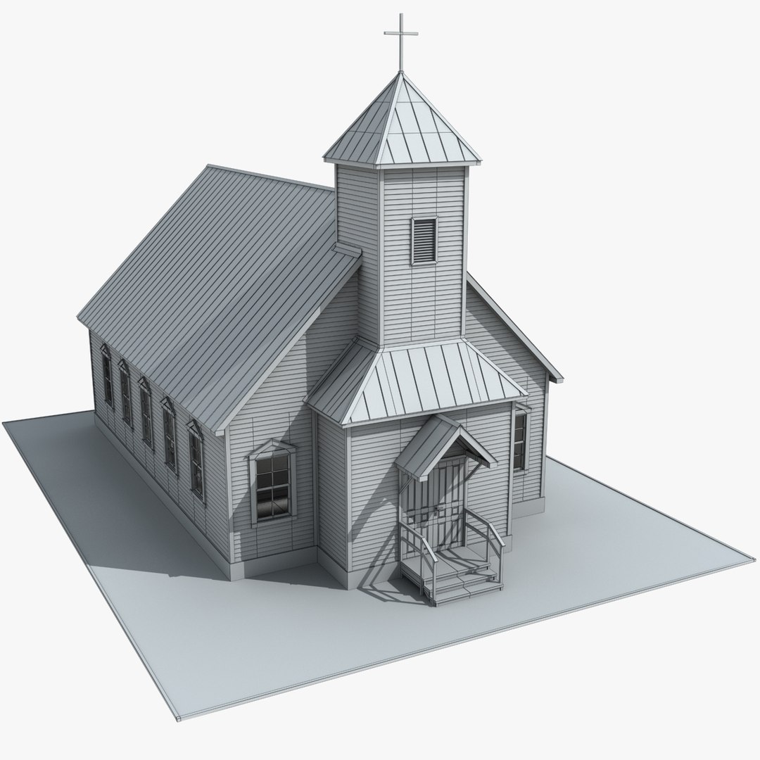 Catholic Church 3d Max