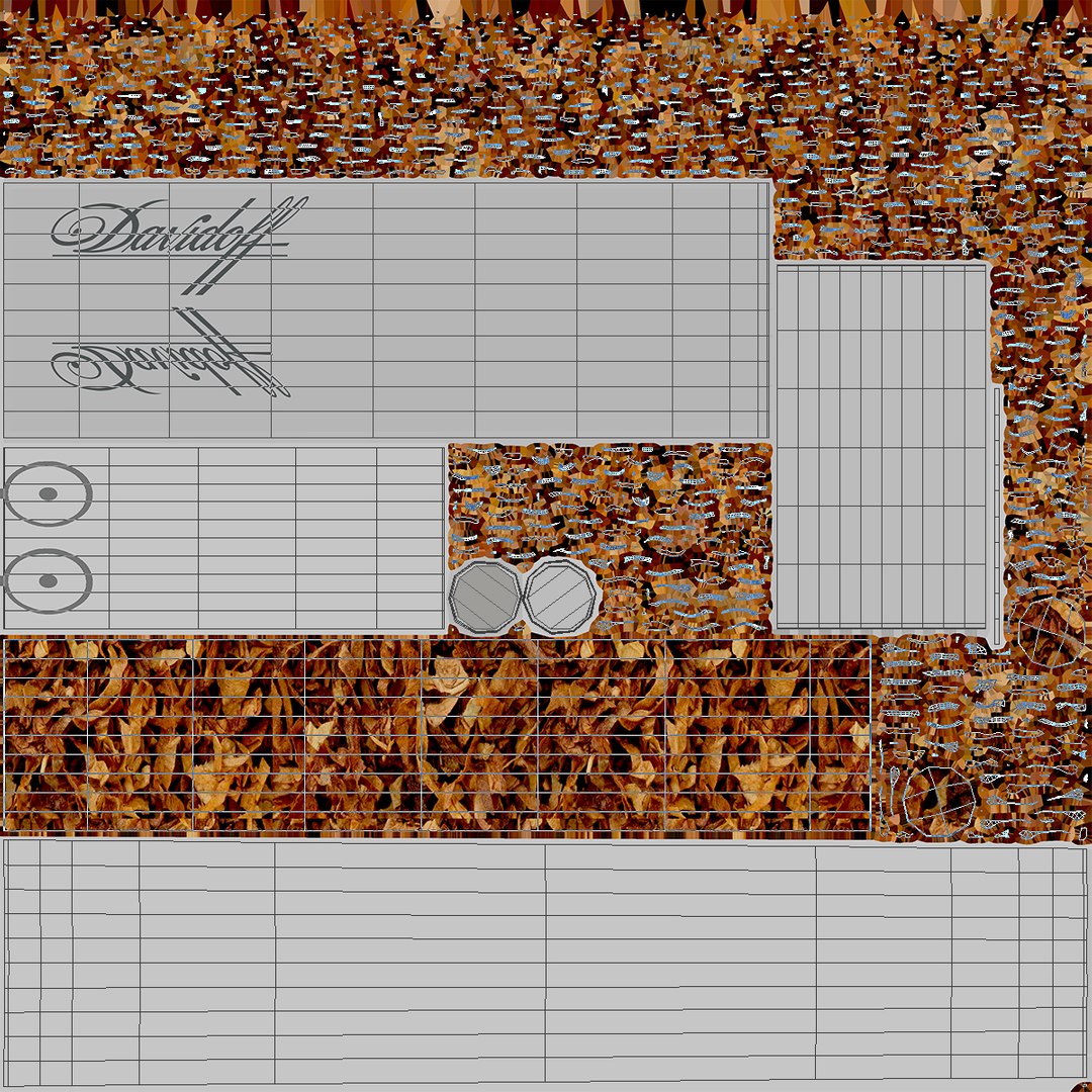 3D Cigarette Davidoff White Super Slim Model - TurboSquid 2281812