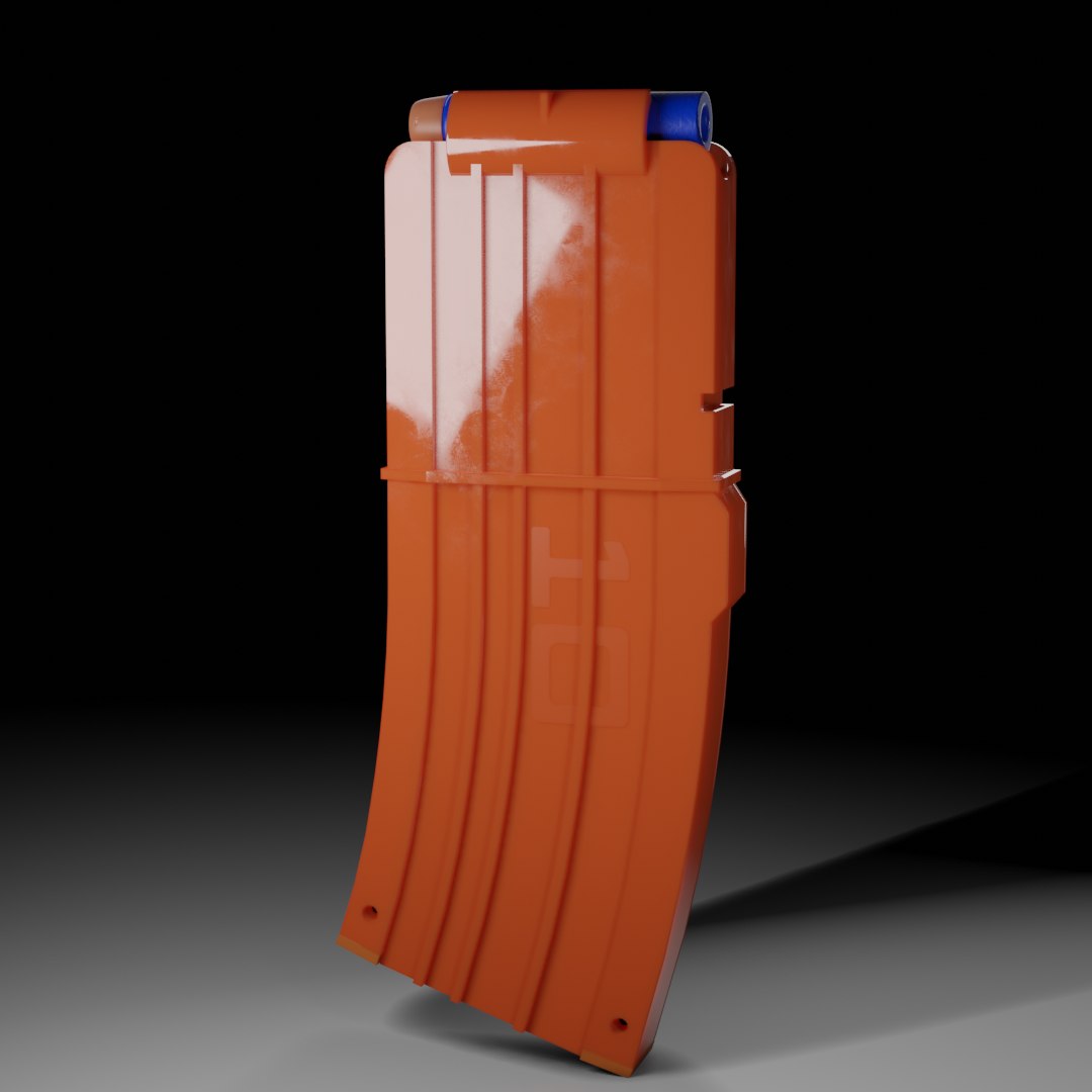 Nerf Magazine Model - TurboSquid 1510153