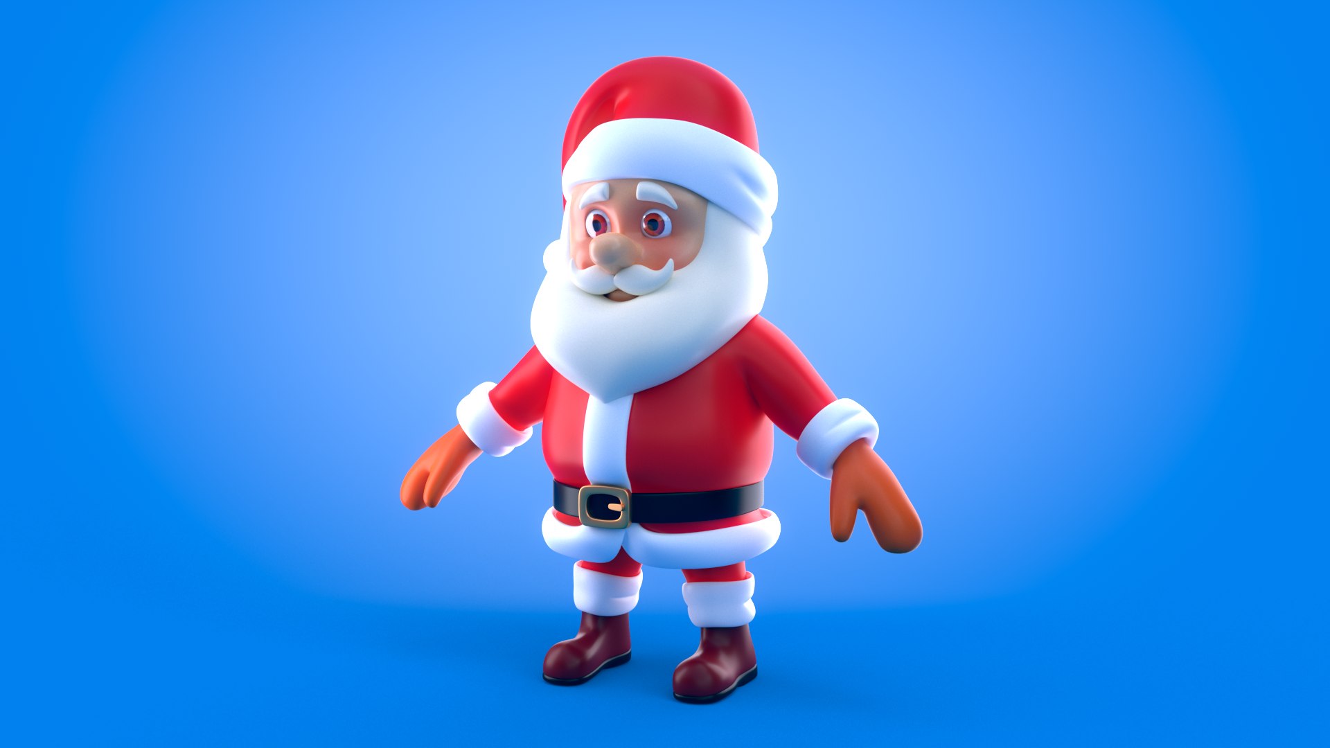 Santa Claus 3D - TurboSquid 1888415
