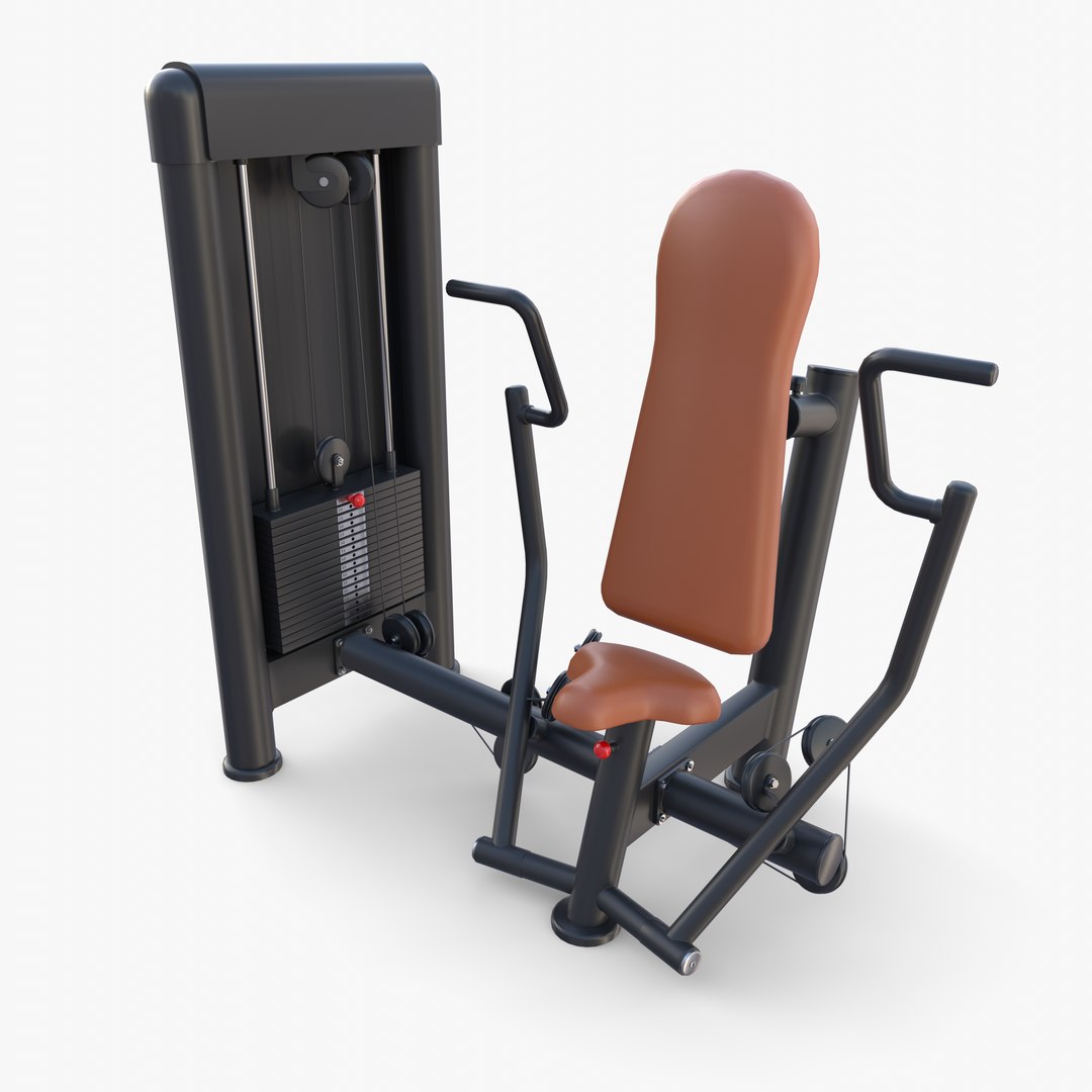 Vertical Chest Machine 3D - TurboSquid 2028830