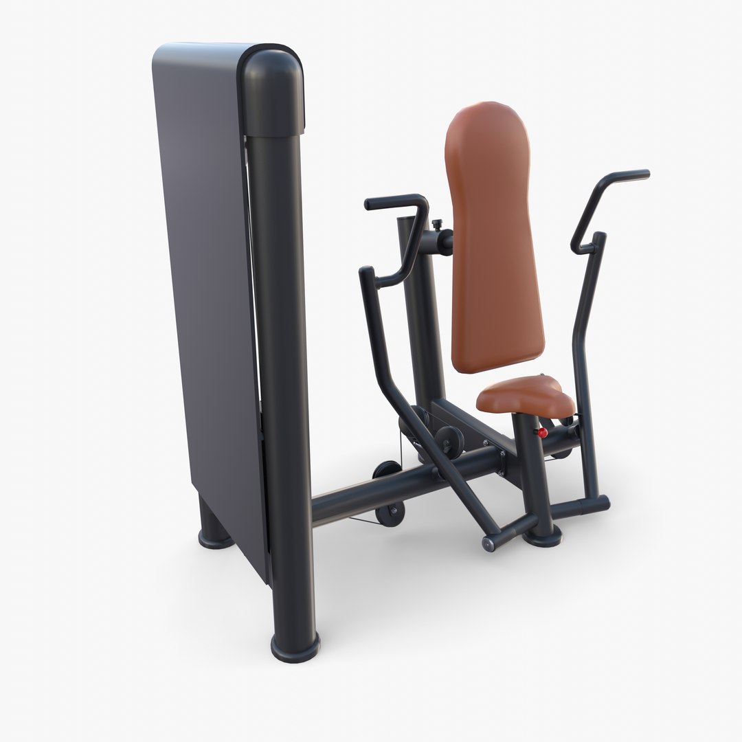 Vertical Chest Machine 3D - TurboSquid 2028830
