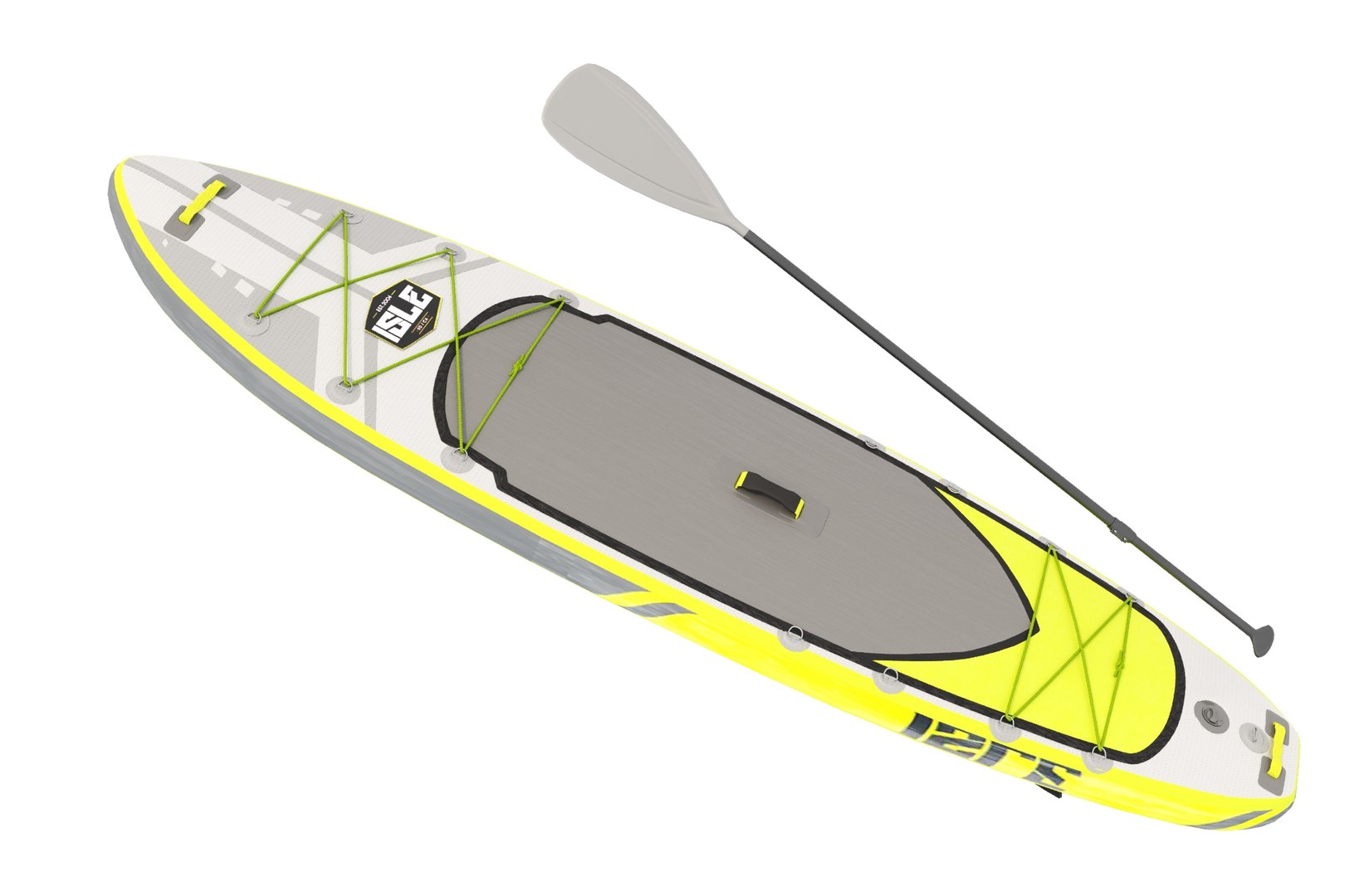 ISLE Explorer Inflatable Paddle Board Package 3D Model - TurboSquid 2364918