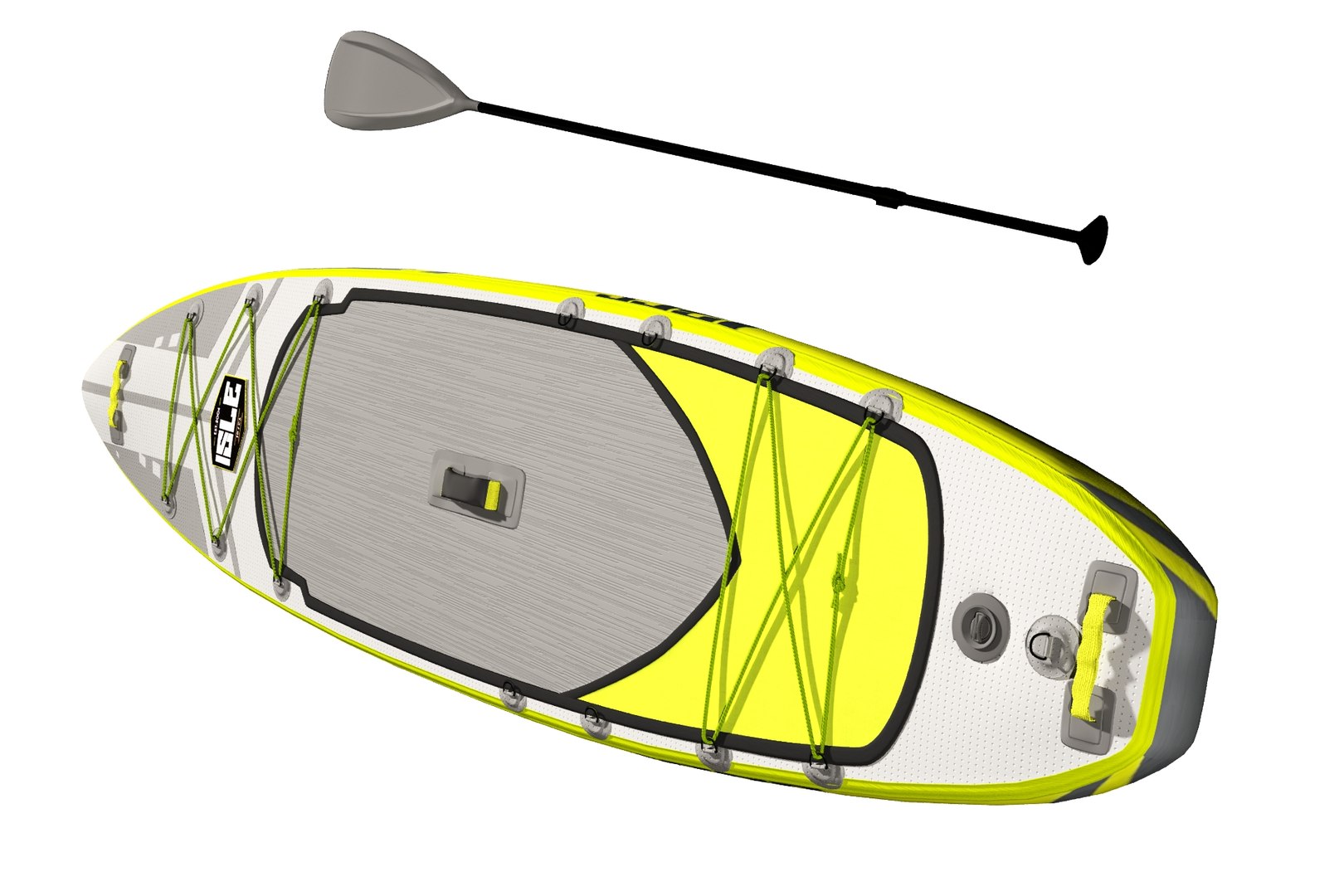 ISLE Explorer Inflatable Paddle Board Package 3D Model - TurboSquid 2364918