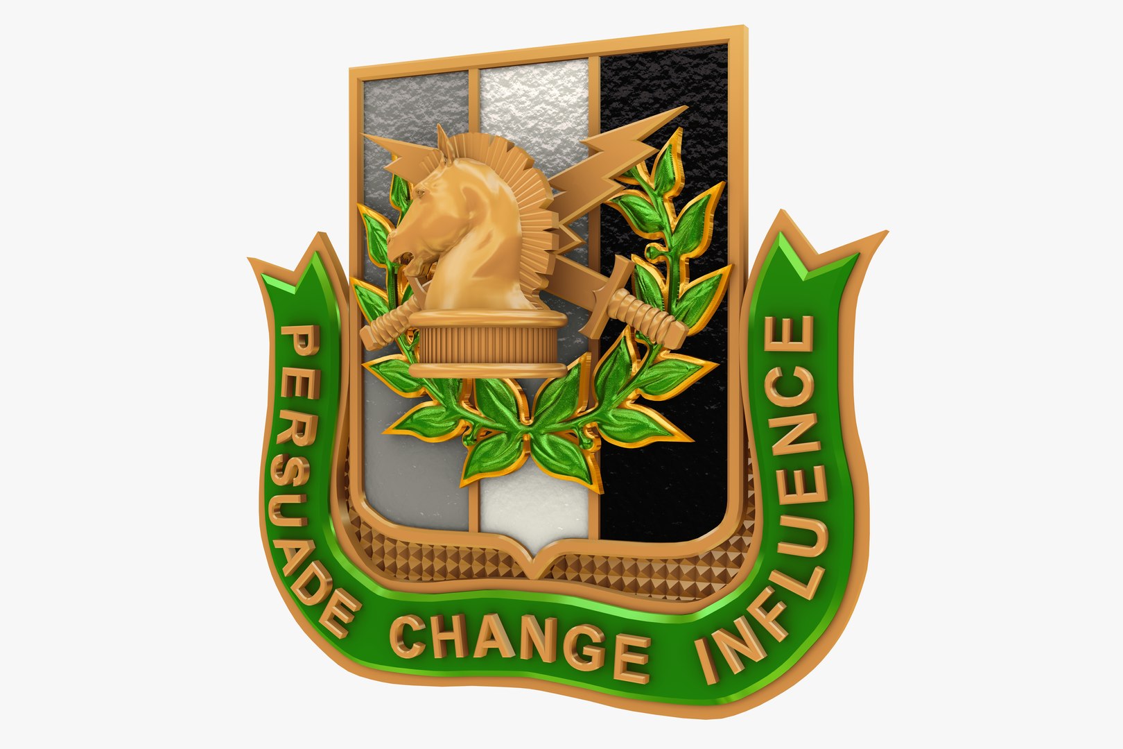 3D Psychological Operations Psyop Emblem - TurboSquid 1270008