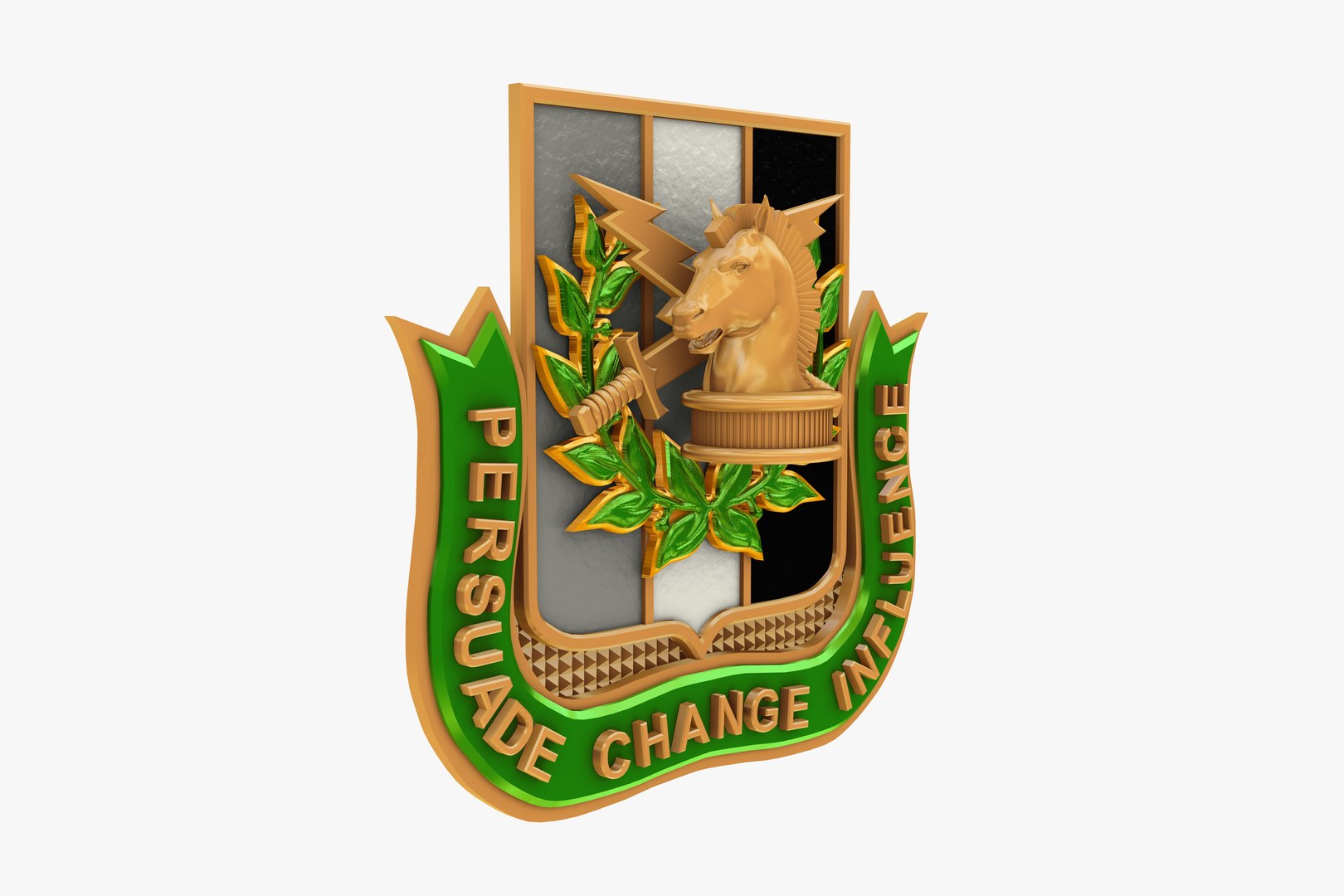 3D Psychological Operations Psyop Emblem - TurboSquid 1270008