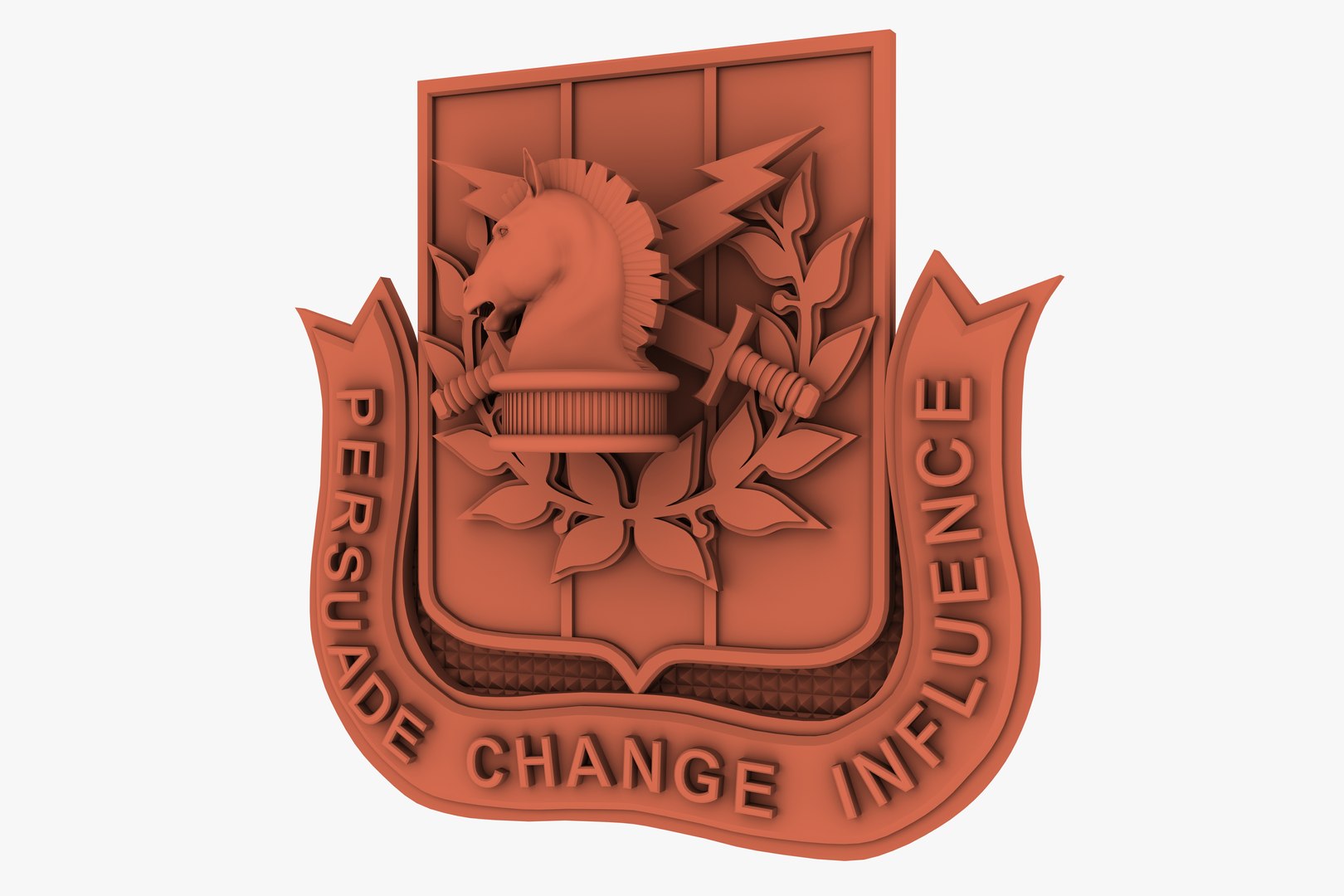 3D Psychological Operations Psyop Emblem - TurboSquid 1270008