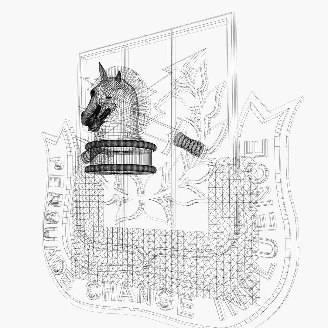 3D Psychological Operations Psyop Emblem - TurboSquid 1270008