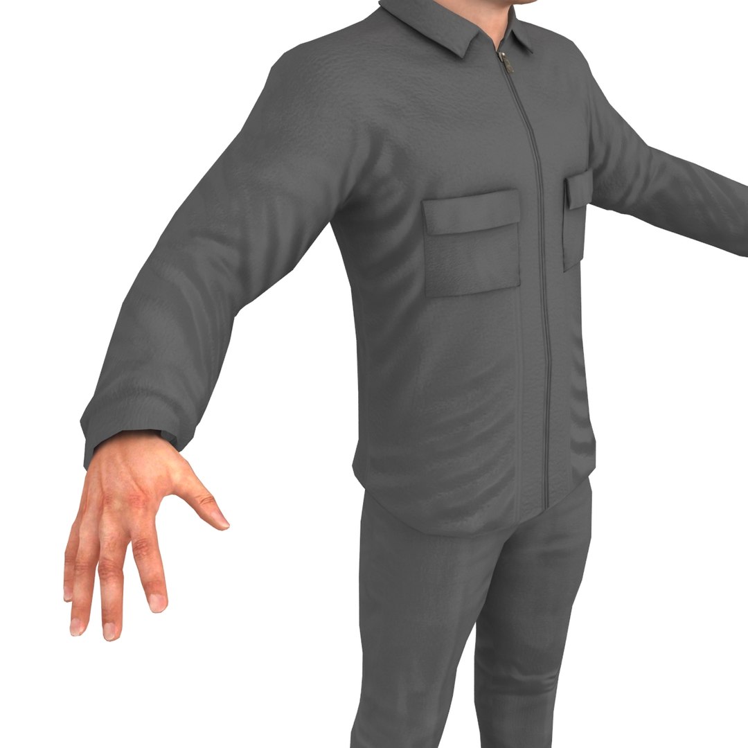 3D Model Character Worker Person - TurboSquid 1275578