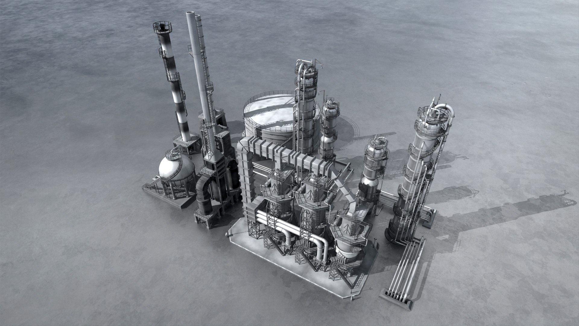 Metal Refinery 07 3D - TurboSquid 2051121