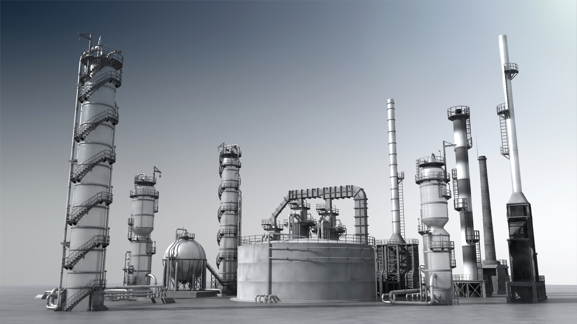 Metal Refinery 07 3D - TurboSquid 2051121