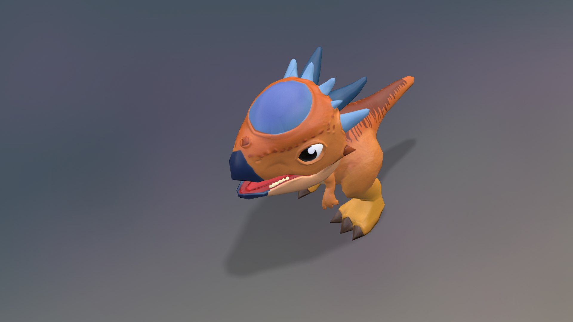 3D Pachycephalosaurus Baby - Dinosaur Character - TurboSquid 2195161