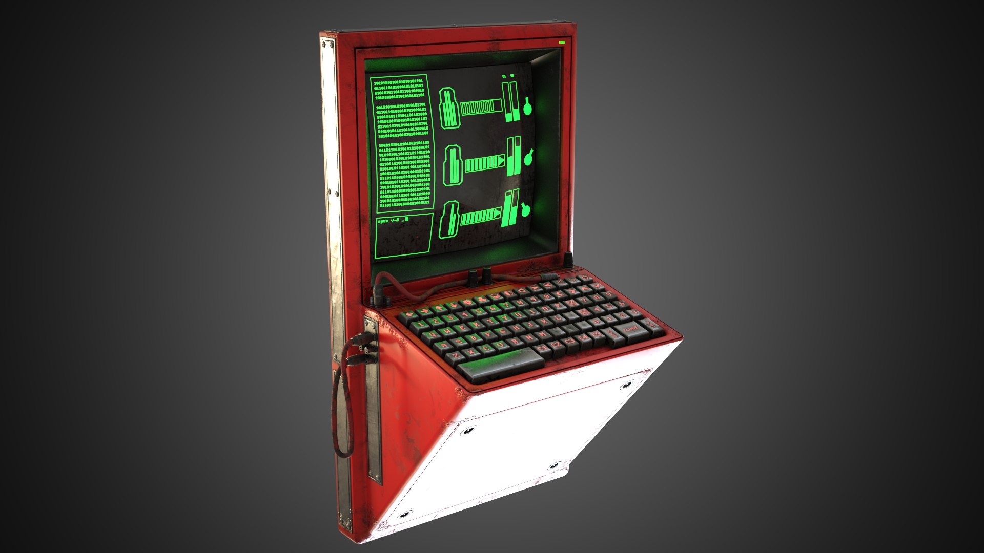 Sci-fi Refueling Station 3D Model - TurboSquid 2165345